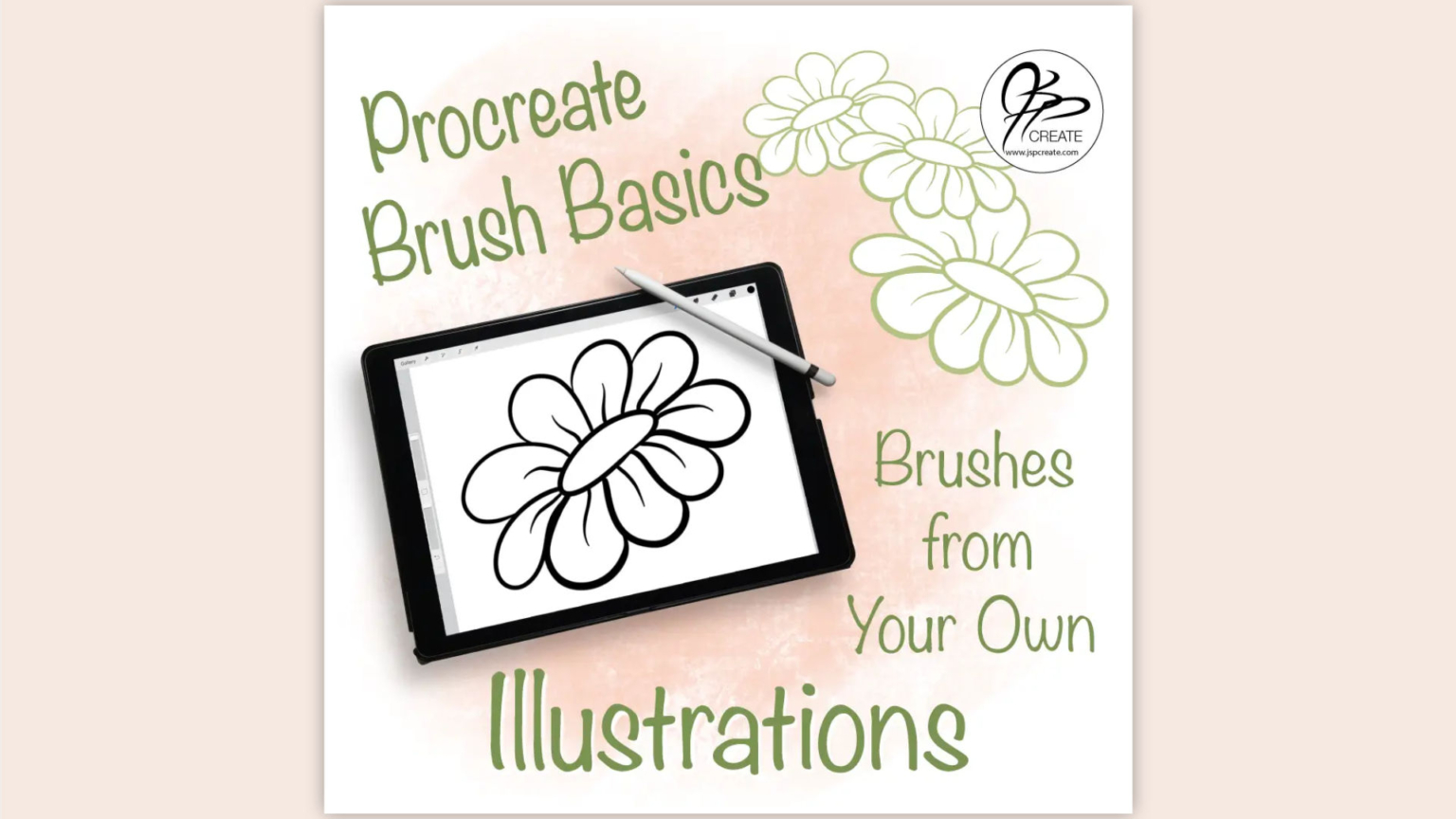 Procreate Brush Basics - Brushes From Your Own Illustrations - JSPCREATE