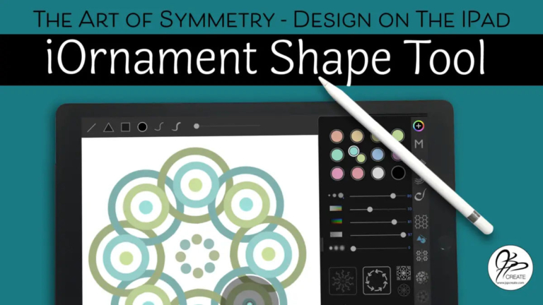 Shape Tools and Guides in Autodesk Sketchbook on the iPad Pro - JSPCREATE