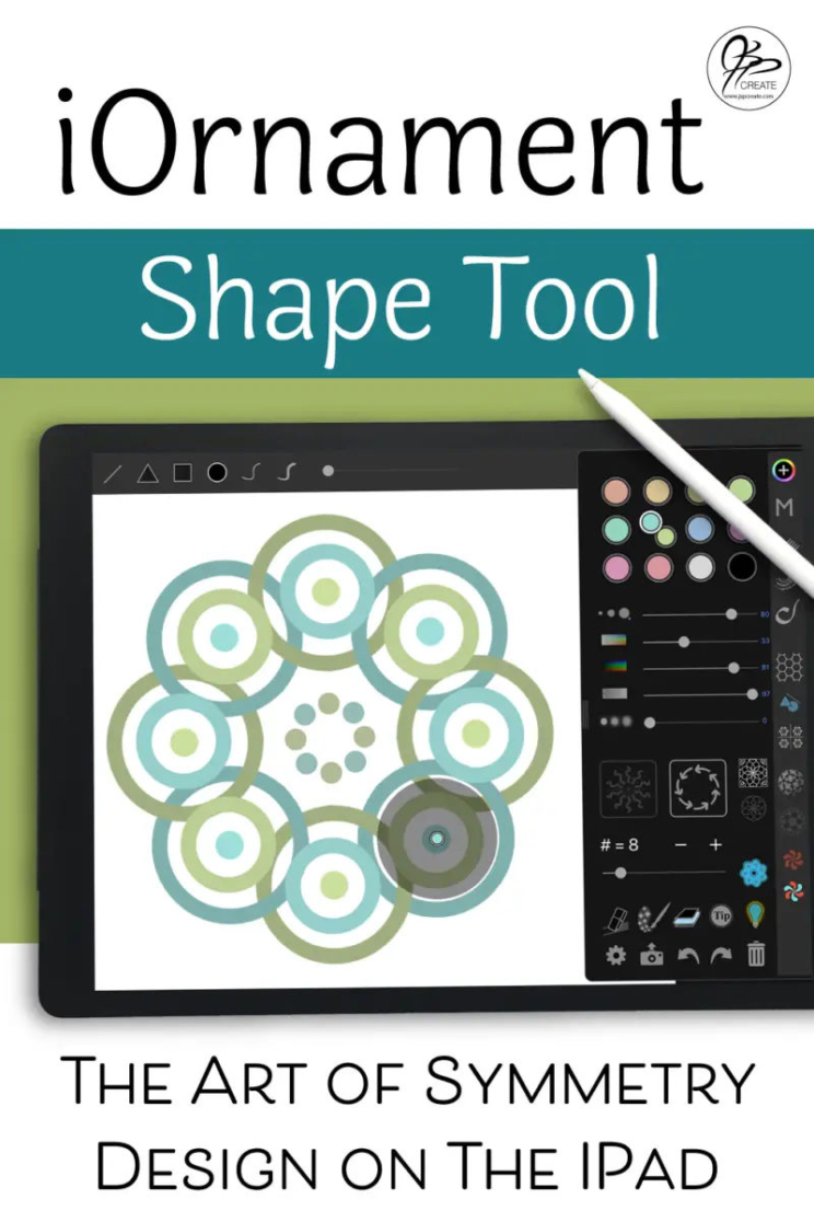 How to Use the iOrnament Shape Tool on the iPad - JSPCREATE