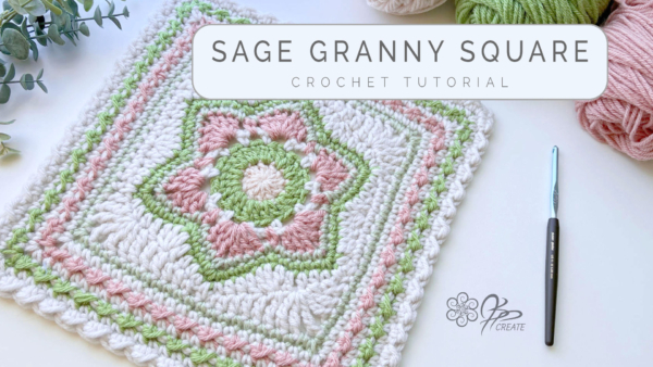 The Sage Granny Square | Stylish Petals - JSPCREATE