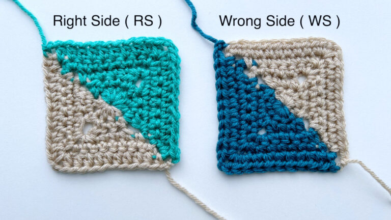 Crochet a Two-Tone Square | Quilt Throw #2 - JSPCREATE